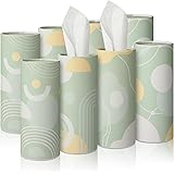 Amazon.com: 8 Pack Boho Round Tissues Box Tissue Holder for Car with ...