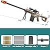 Kyliandi Soft Bullet Toy Gun Sniper Rifle with Scope Realistic Shell ejecting Foam Blaster Fake ...