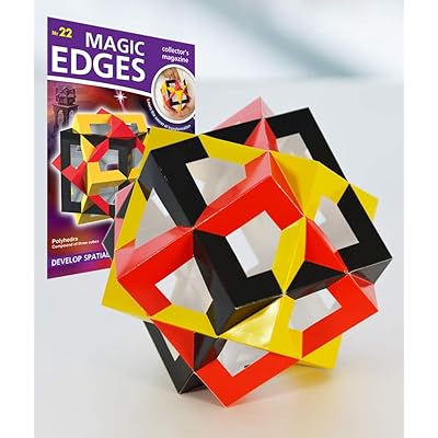 Magic Edges 22: Polyhedra 3D Paper Model Kit - Philippines | Ubuy