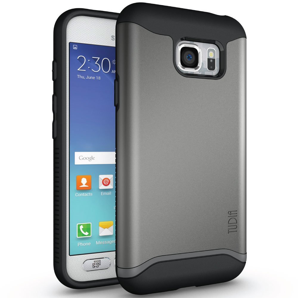 Amazon.com: Galaxy S7 Active Case, TUDIA Slim-Fit Merge Dual Layer ...