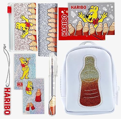 Real Littles - Collectible micro Haribo Happy-Cola Backpack with 6 ...