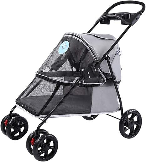 MZP Hundewagen Hundebuggy, Aus Wasserdichtem Material Hochwertig Stabil ...