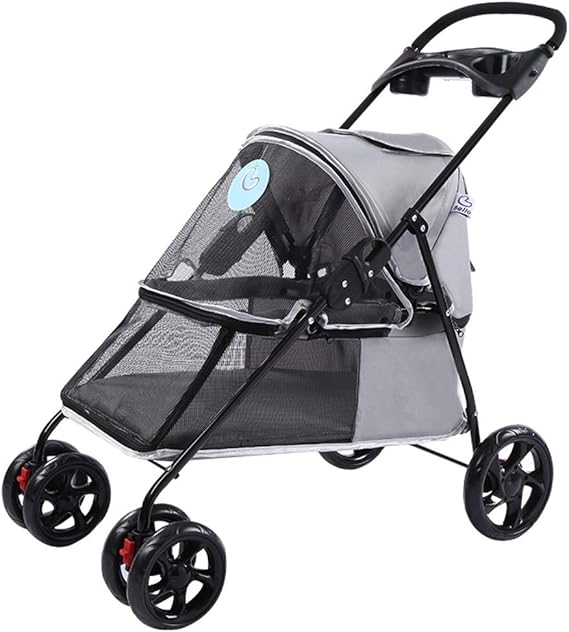 MZP Hundewagen Hundebuggy, Aus Wasserdichtem Material Hochwertig Stabil ...