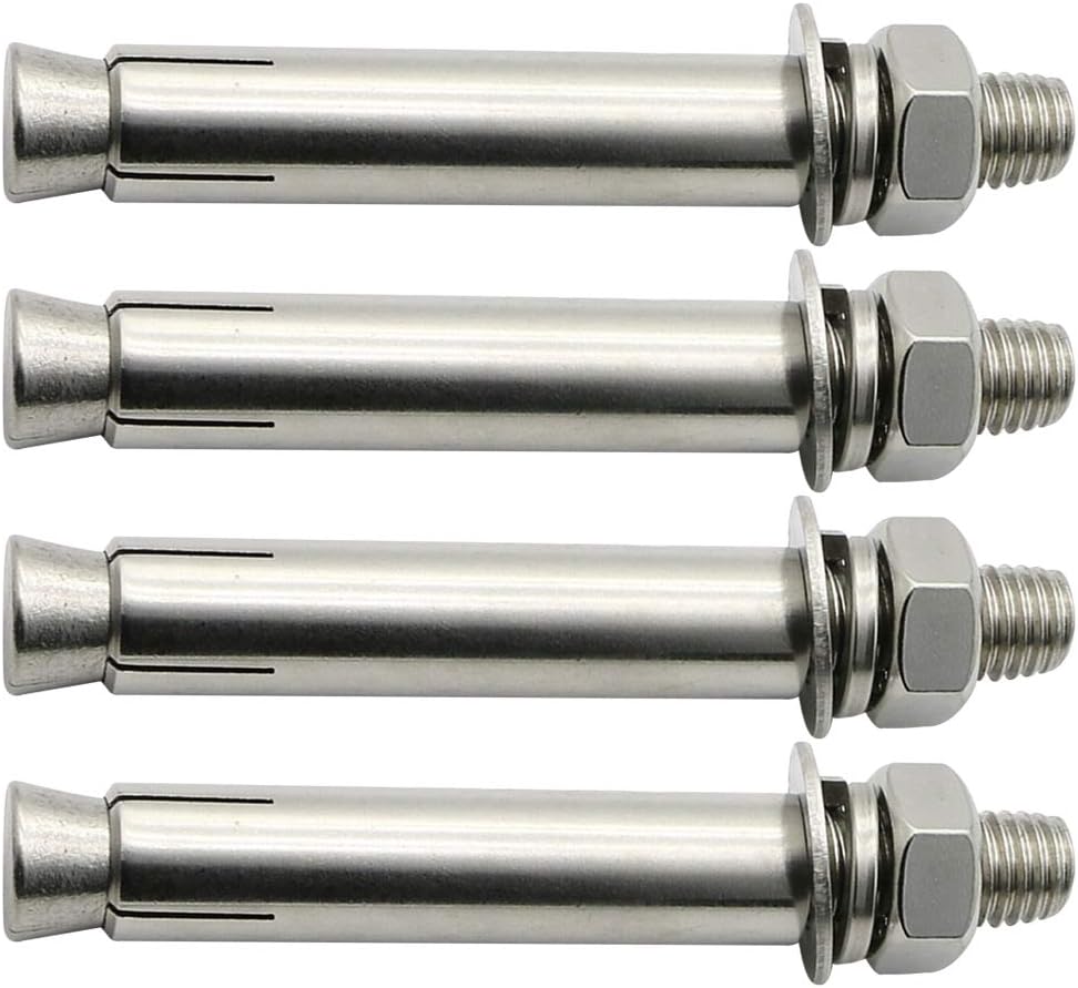 KINDOYO 4 Pieces Expansion Screw Bolts M10 – Stainless Steel External ...
