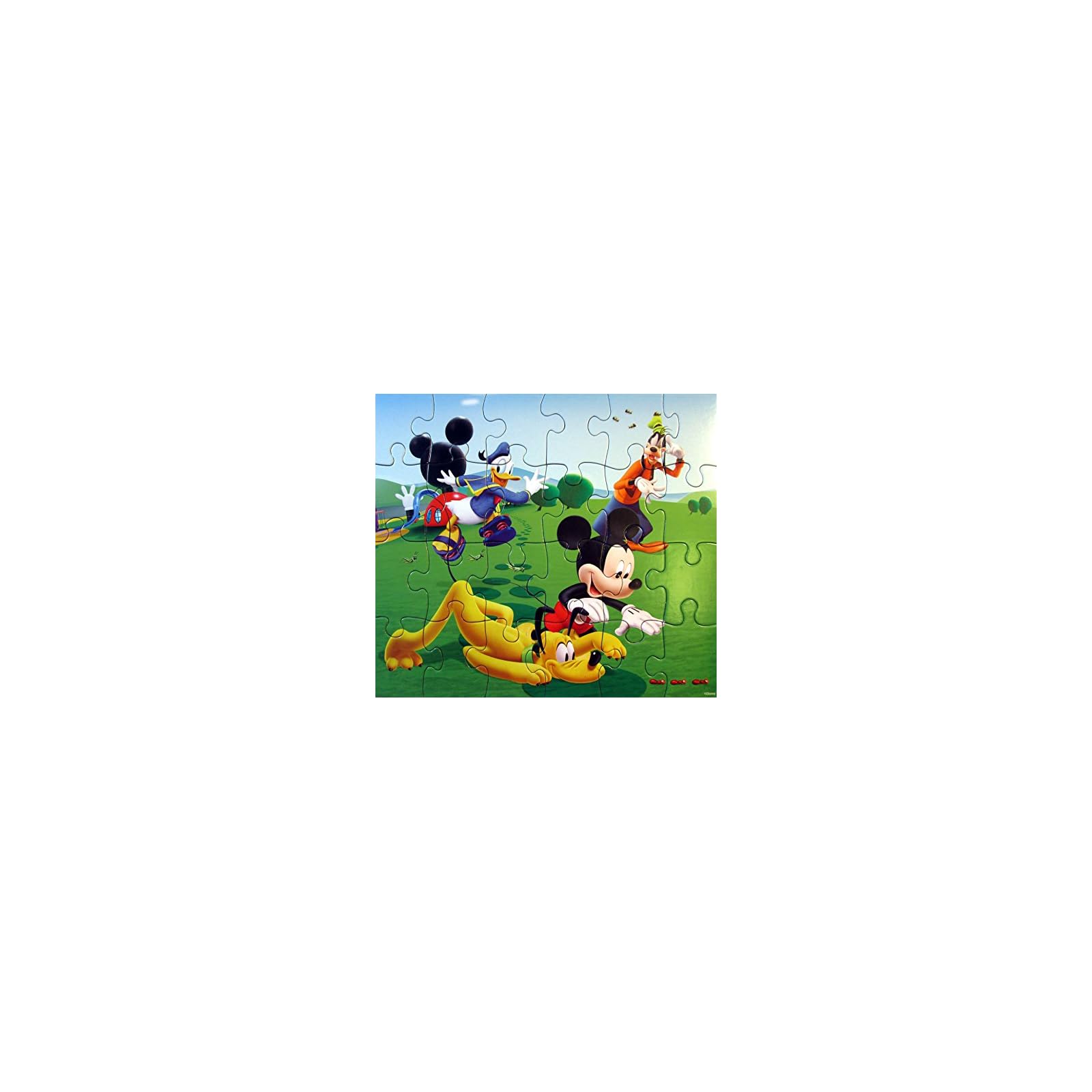 Disney Jigsaw Puzzles for Kids - Mickey Mouse 24 Piece Puzzles (Set of ...