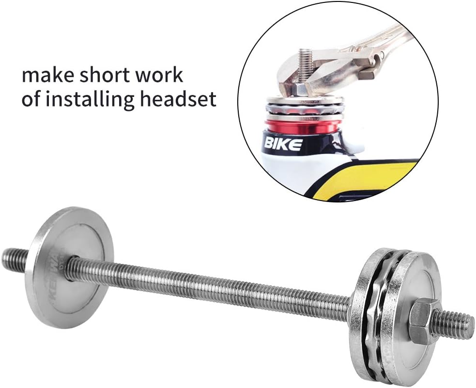 Alomejor Bike Headset Installation Tool Bicycle Bottom Bracket Bearing ...