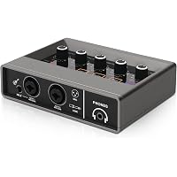 Amazon.com: STERNBACH Professional 2 Channel Audio Interface USB-C ...