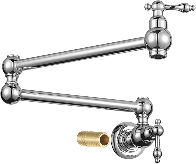 WOWOW - llave de cocina plegable para montaje en pared, sin plomo ...