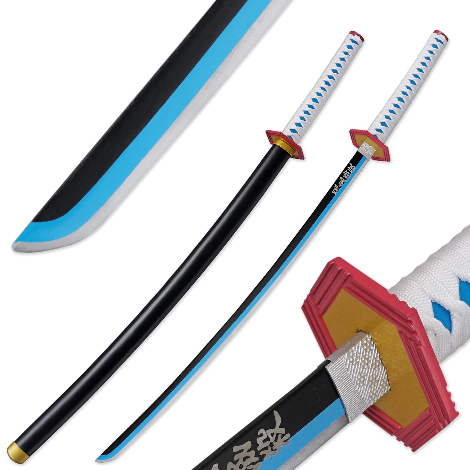 Buy Zisu Carbon Steel Demon Slayer Kisatsutai Katana, Hashira Pillars ...
