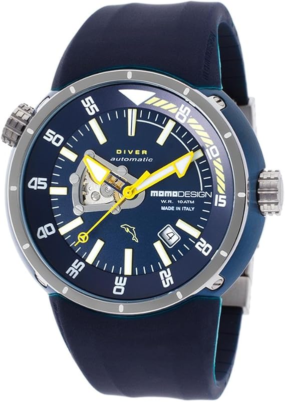 Amazon.com: Momo Design Diver Pro Automatic Automatic Watch ...
