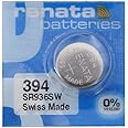 Amazon.com: Renata 394 Button Cell watch battery : Health & Household