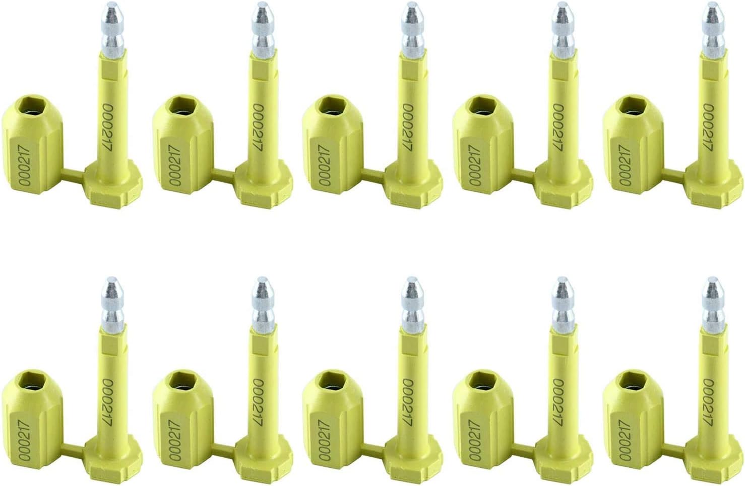 Amarine Made Bolt Seal Shipping Seal with Print Progressive Numbering ...