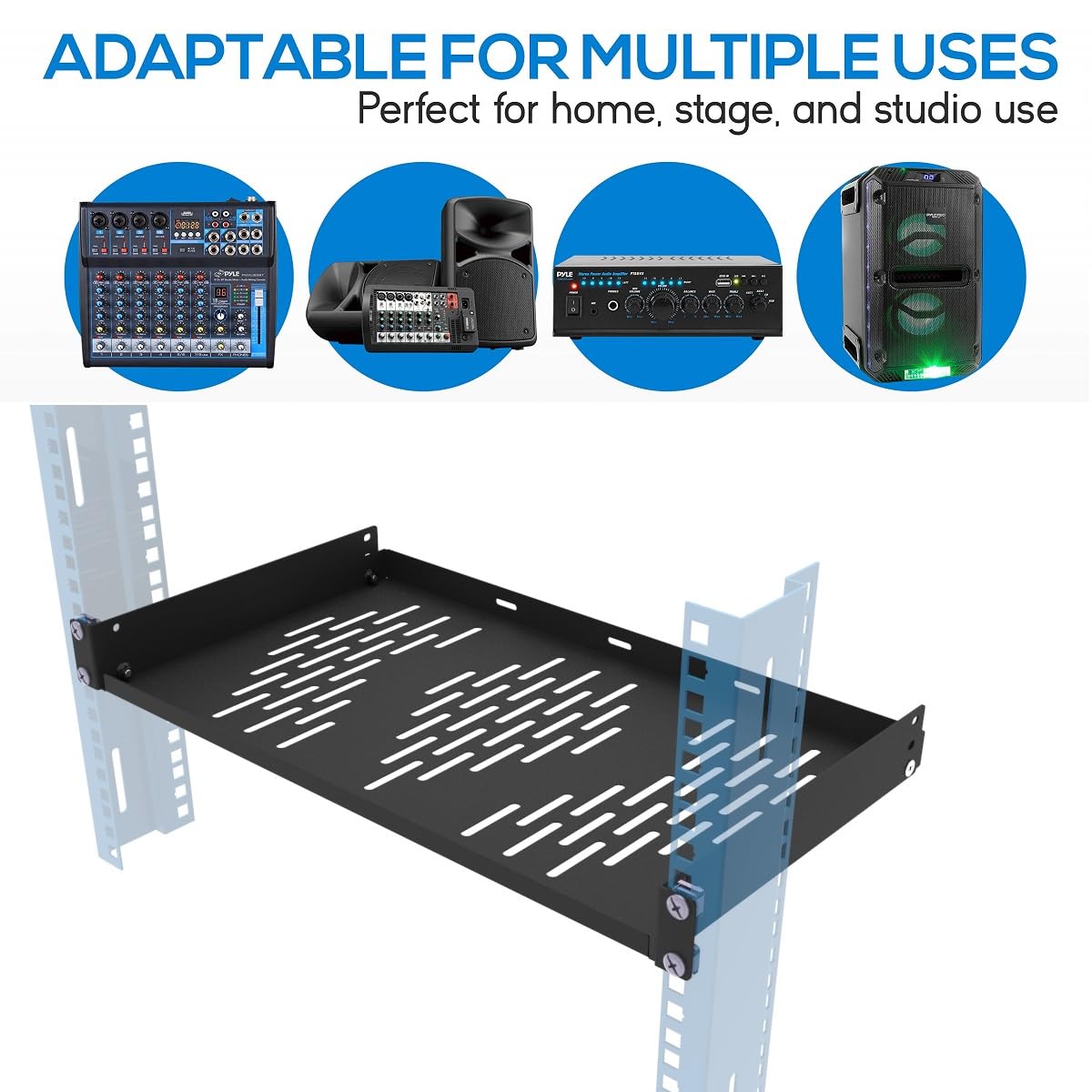 Mua Beiyier 1U Server Rack Shelf, Suitable for 19" Network Equipment ...