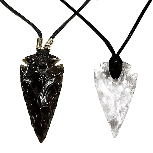 Mens Obsidian Necklace
