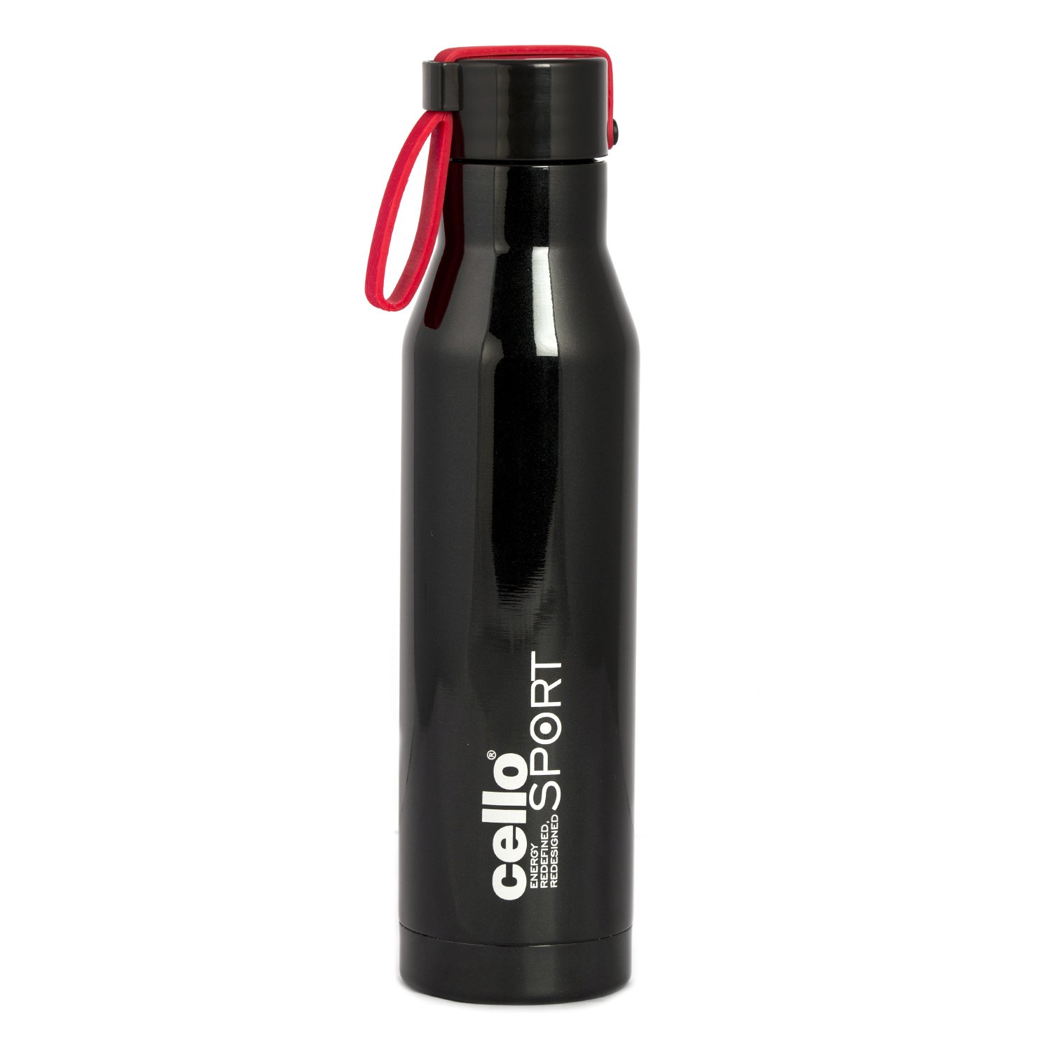 Cello Maestro Stainless Steel Flask Double Walled 550 Ml Black