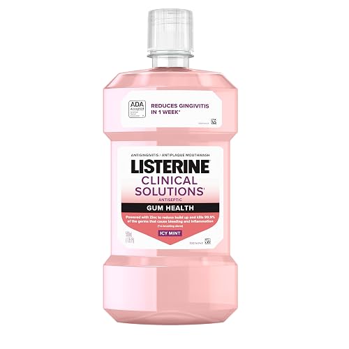 Listerine Clinical Solutions Mouthwash Gum Health Antiseptic ...