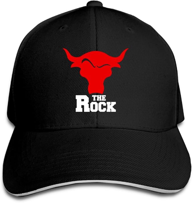 Amazon.com: The Rock Dwayne Johnson Baseball Cap Sandwich Bill Hats ...