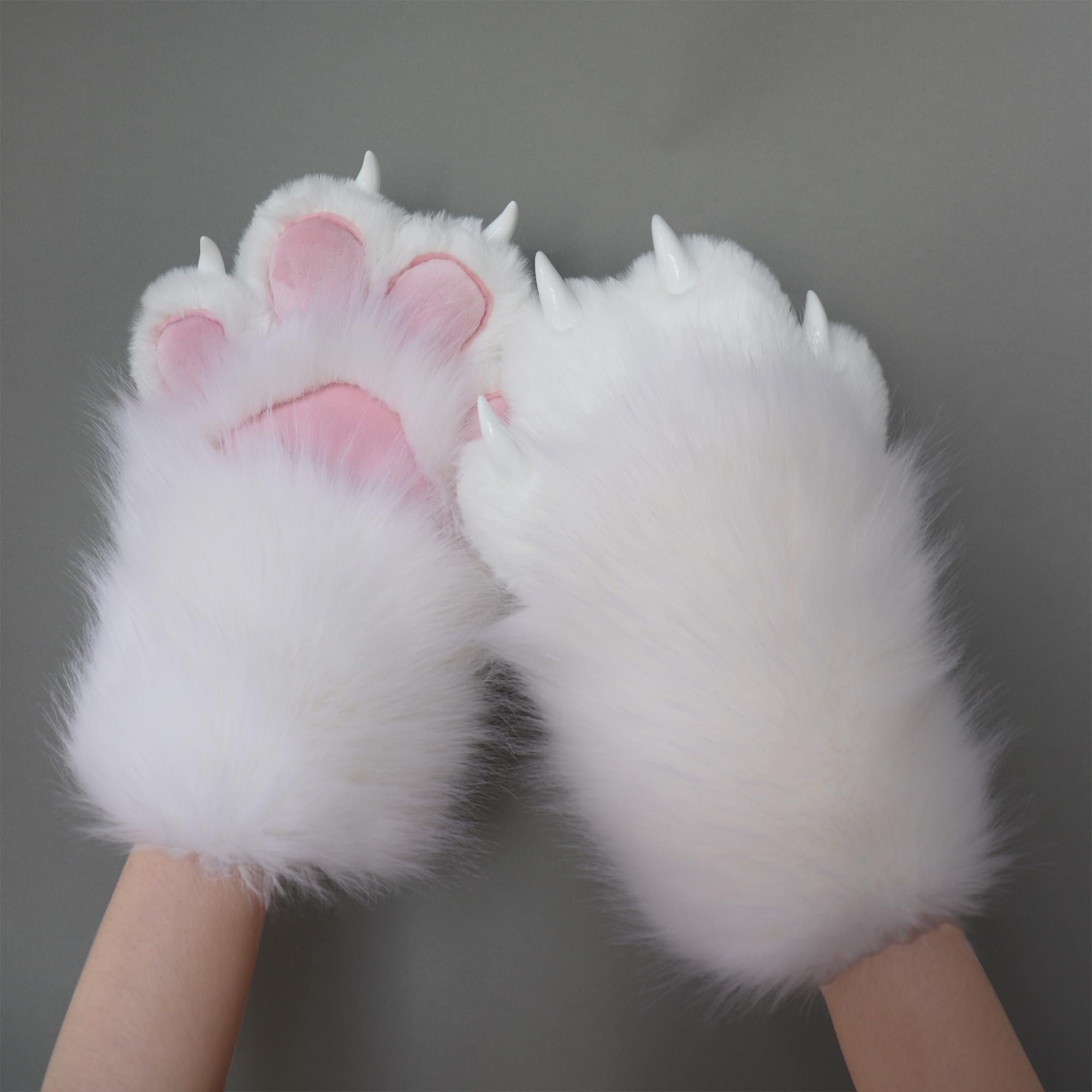 Mua NexinEstic Therian Paws Comfy Furry Paws Faux Fur Fursuit Paws ...
