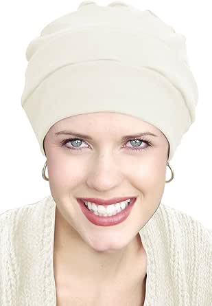 Amazon.com: Headcovers Unlimited 100% Cotton Three Seam Turban | Chemo ...