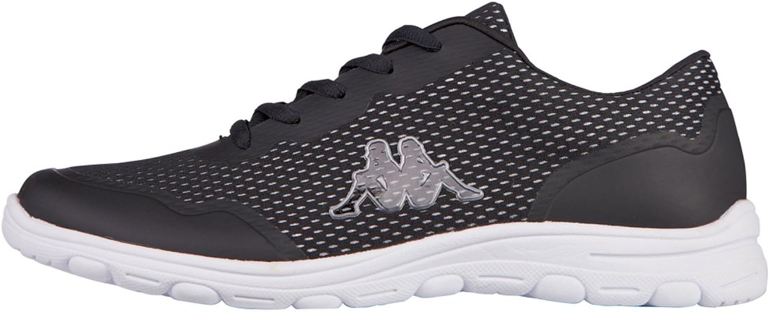 Amazon.com | Kappa Women 242181 Low-Top Black Size: 8.5 UK | Fashion ...