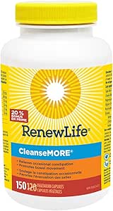 Renew Life CLEANSE MORE 150 capsules (25% BONUS 120+30 FREE): Amazon.ca ...
