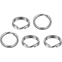 Amazon.com : Marine 15mm 316 Stainless Steel Key Rings Heavy Duty Split ...