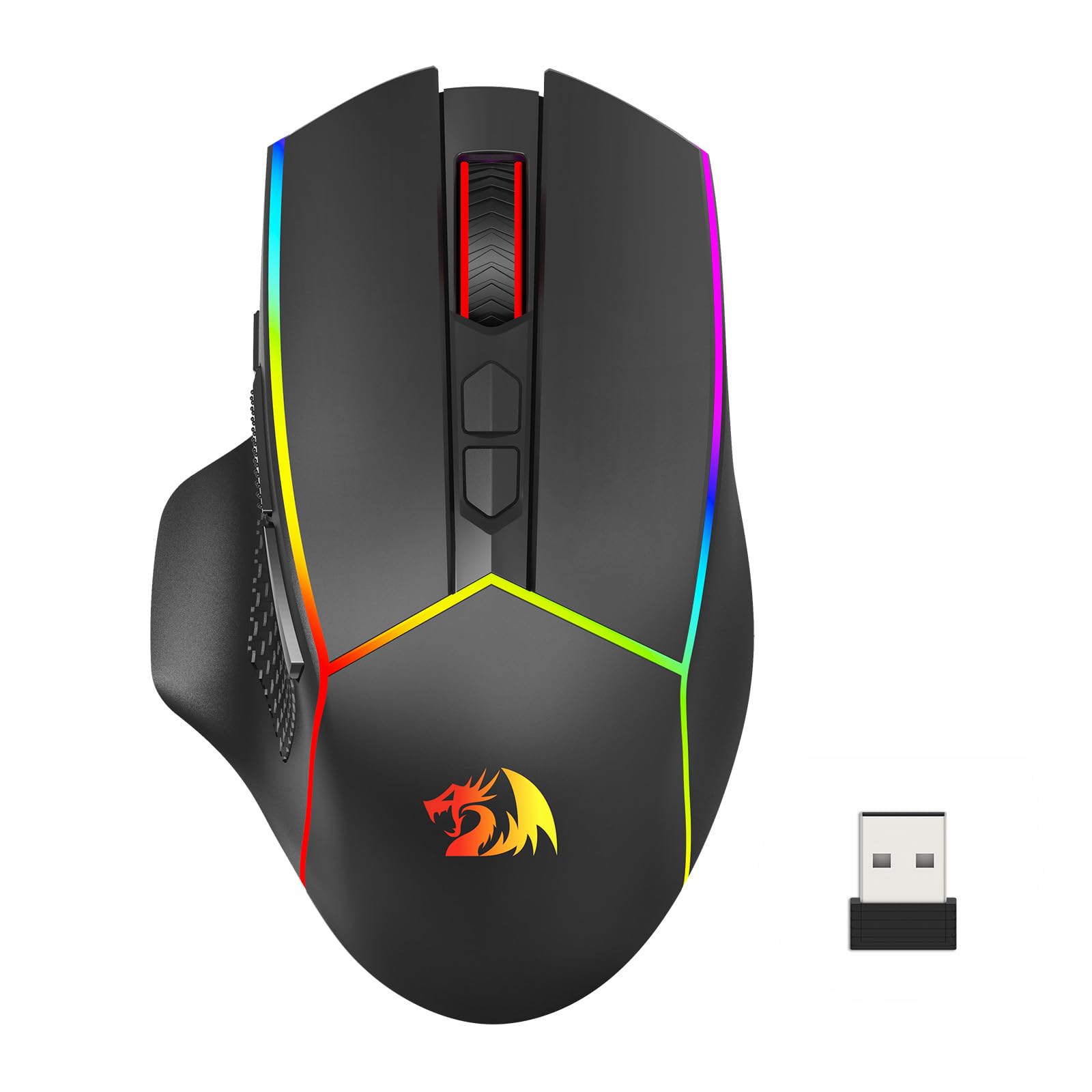Mua Redragon Wireless Gaming Mouse, Tri-Mode 2.4G/USB-C/Bluetooth ...