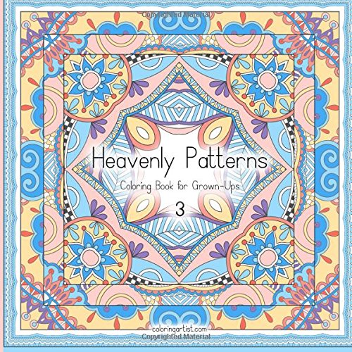 Amazon.com: Heavenly Patterns Adult Coloring Book: 9781518675294: Snels ...