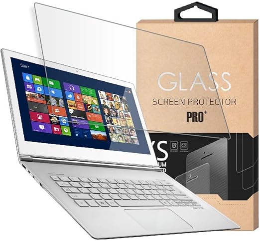 Tempered Glass Screen Protector for 14 Inches Laptop, 9H Hardness and ...