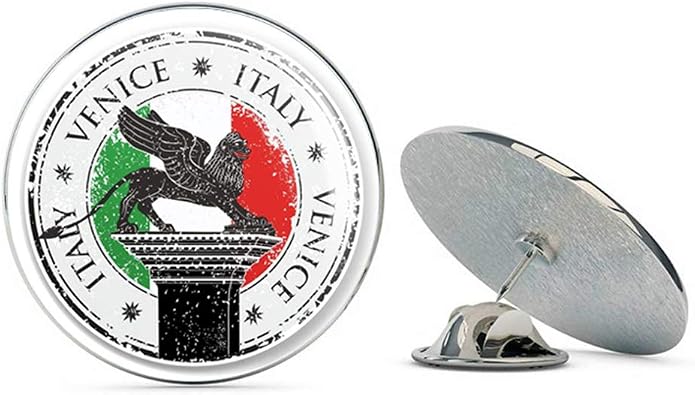 Amazon.com: Venice Italy Round Metal 0.75