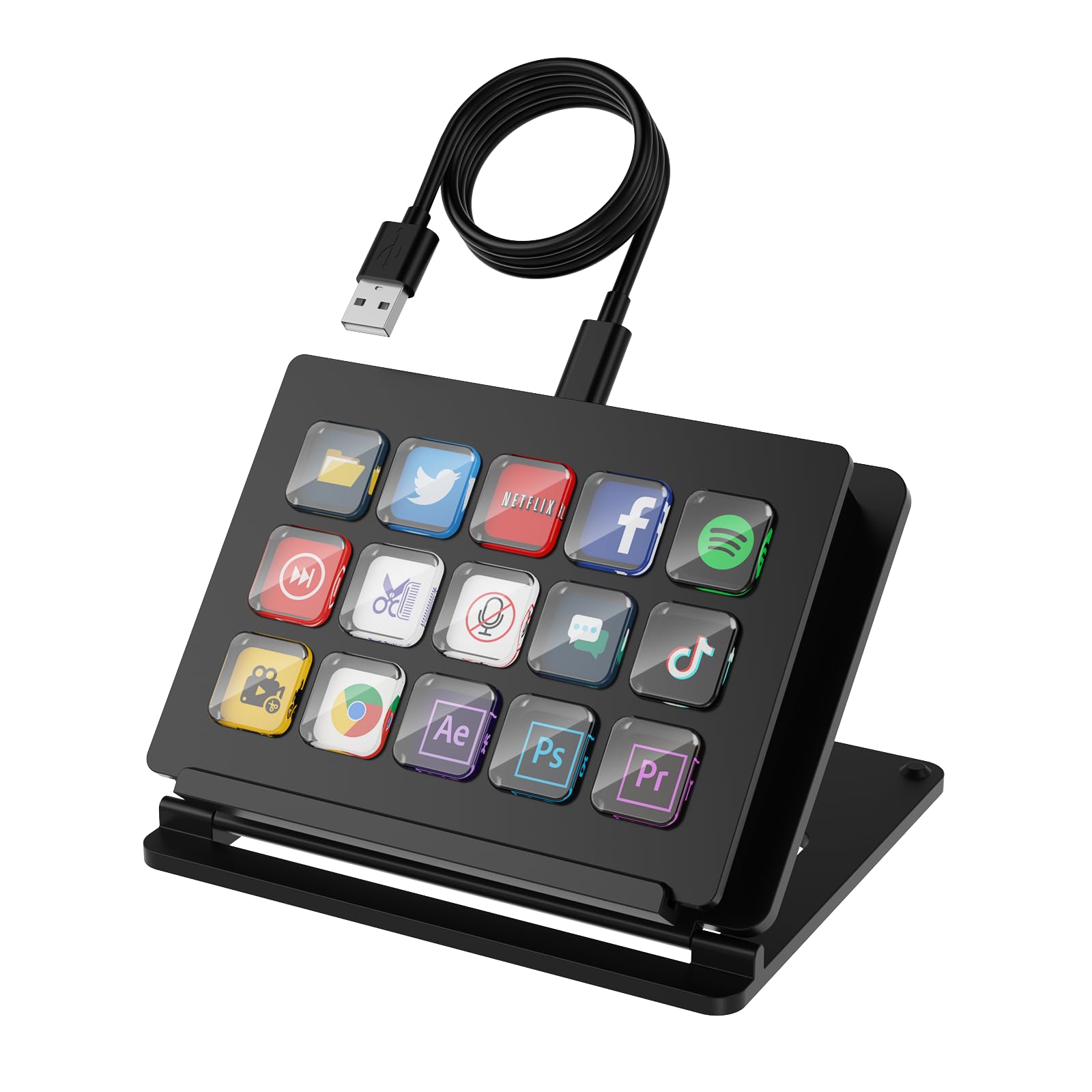 Mua Streaming Controller, 15-Key All-in-one Streaming Keypad Console ...