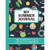 Amazon.com: My Summer Journal - Journal with prompts and daily logs ...