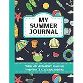 Amazon.com: My Summer Journal - Journal with prompts and daily logs ...