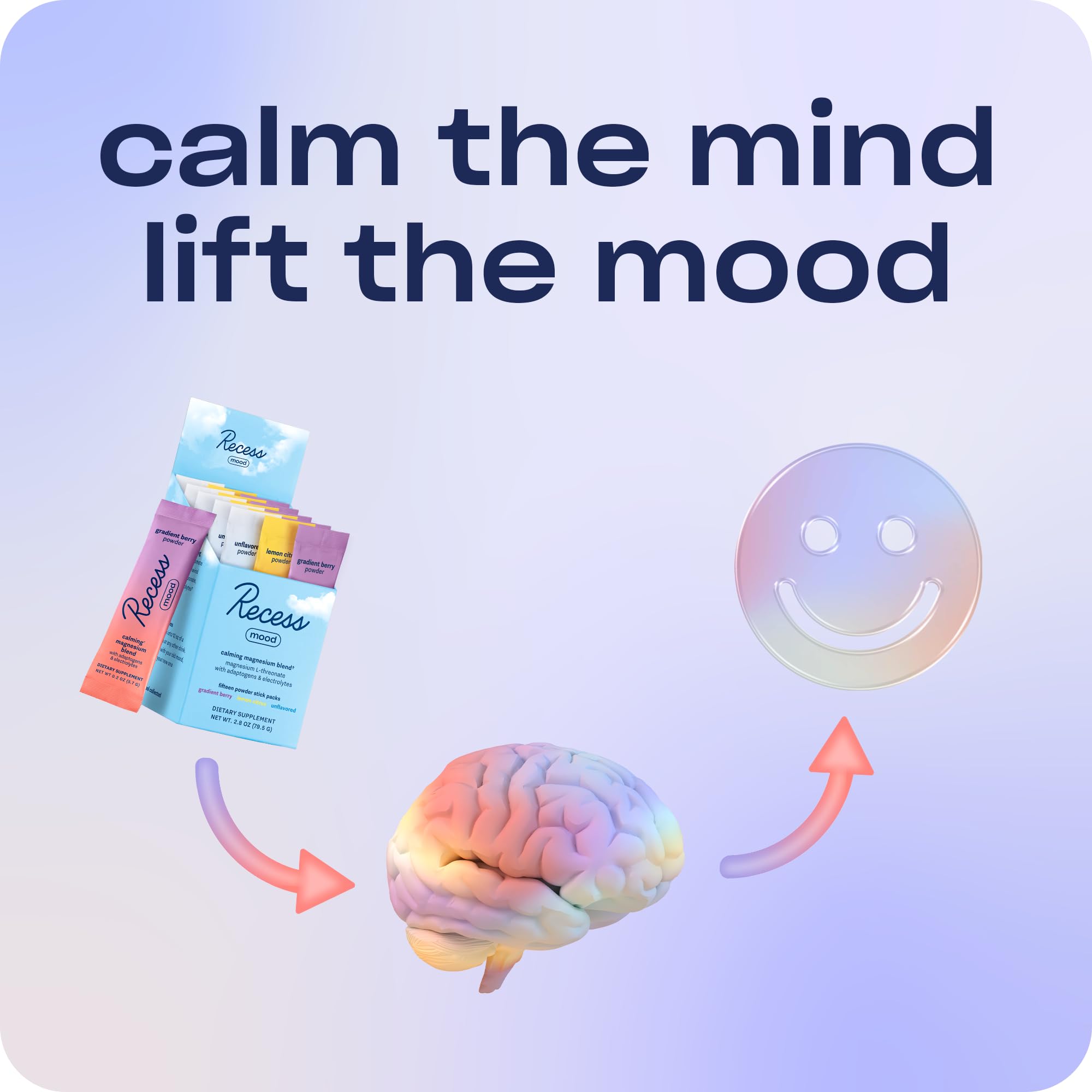 Mua Recess Mood Drink Mix Powder | Sampler Pack | 15ct Box | Calming ...