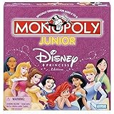 Amazon.com: Monopoly Junior: Disney Princess Edition Board Game for ...
