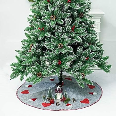Mhytfs 2 PCS Christmas Tree Bottom Decoration Tree: Amazon.co.uk ...