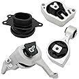 Amazon.com: Engine Motor Mount and Trans Mounts Compatible with Nissan ...