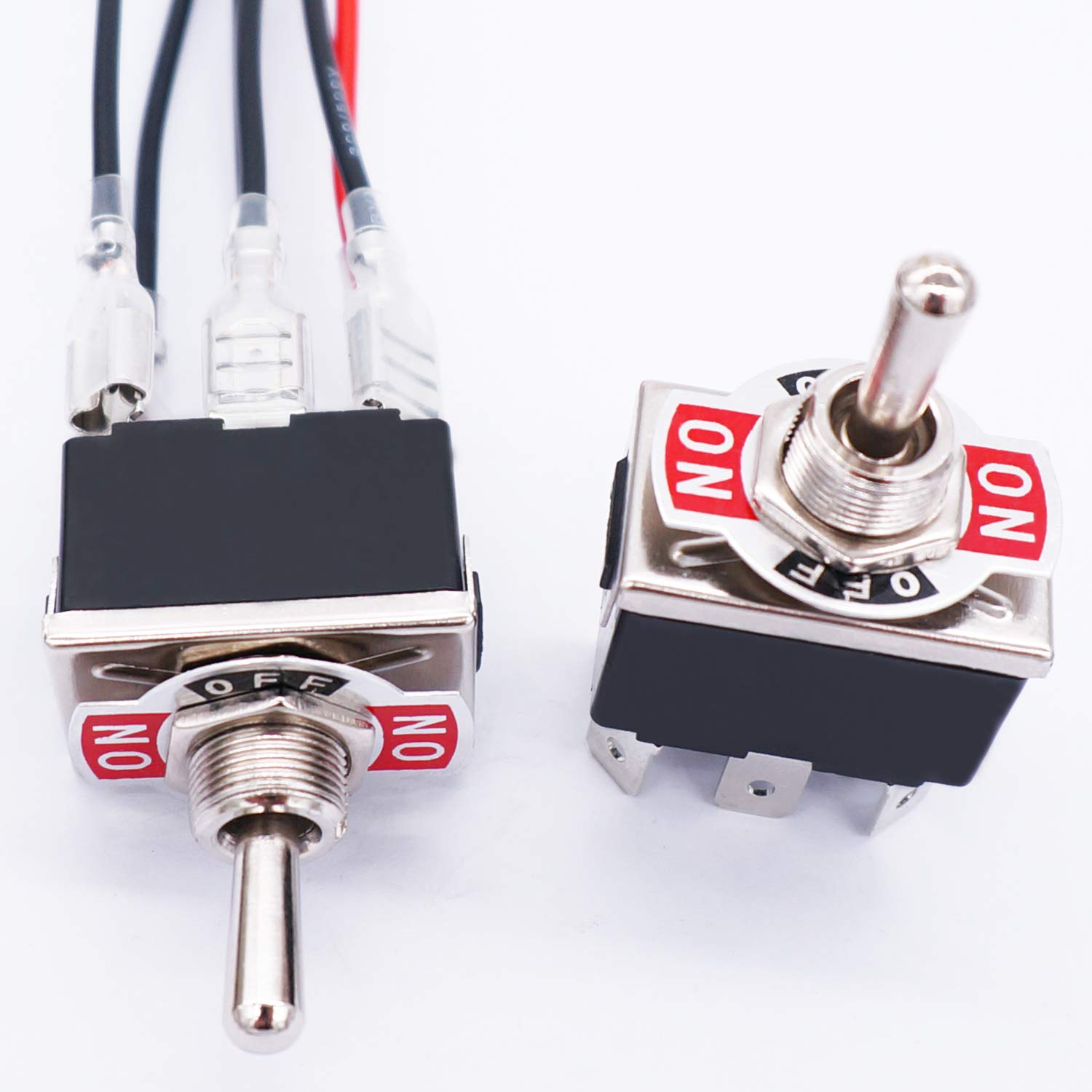 Mua TWTADE 3 Pcs Latching Toggle Rocker Switches 6 Pin 3 Position ON ...