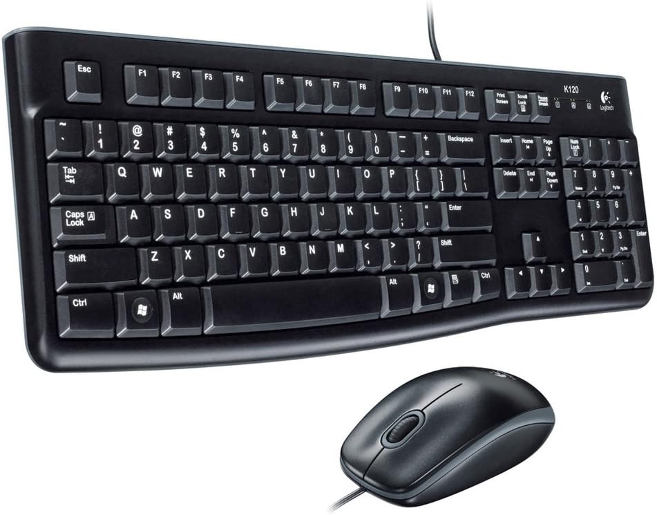 Logitech Desktop MK120, Swiss USB QWERTZ Suisse Noir - Claviers (Swiss ...