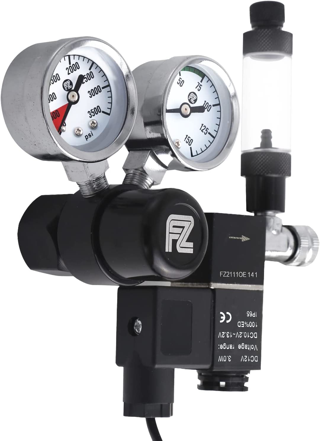 Mua FZONE Aquarium Co2 Regulator DC Solenoid with Bubble Counter and Check Valve Plant Grow DIY ...