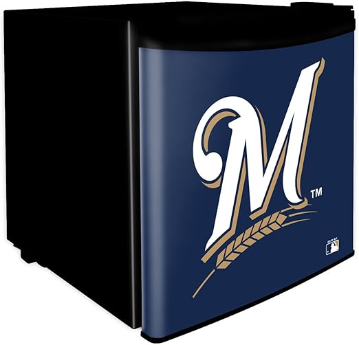 Amazon.com: Milwaukee Brewers Dorm Room Fridge: Sports & Outdoors