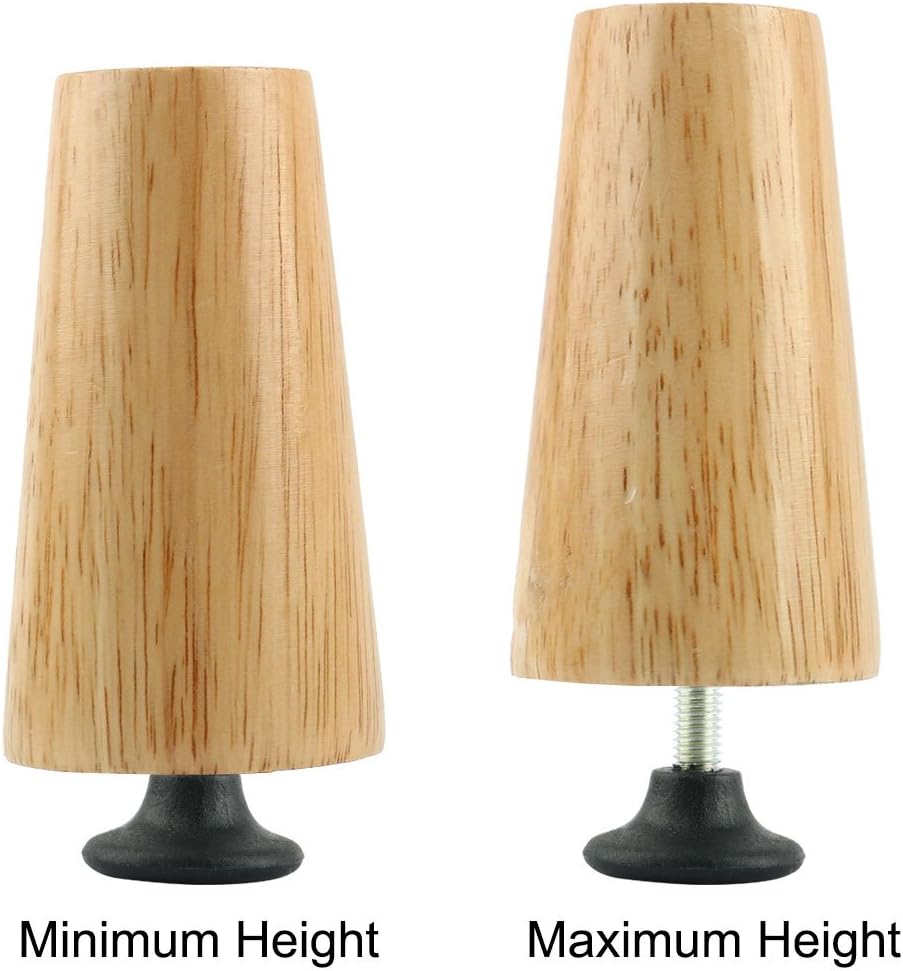 Sourcingmap Leveling Feet Adjustable Threaded Pole Leveling Foot ...