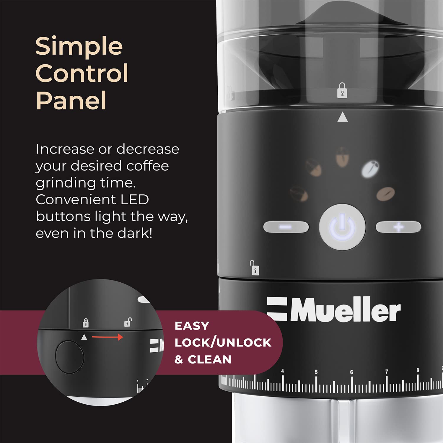 Mua Ultra-Grind Conical Burr Grinder Professional Series, Innovative ...