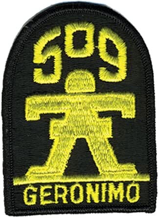 Amazon.com: 509th Infantry"Geronimo" Full Color Dress Patch: Military ...