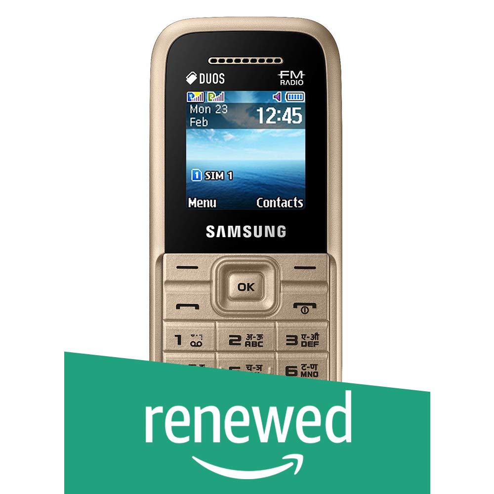 (Renewed) Samsung Guru (Gold): Amazon.in: Electronics