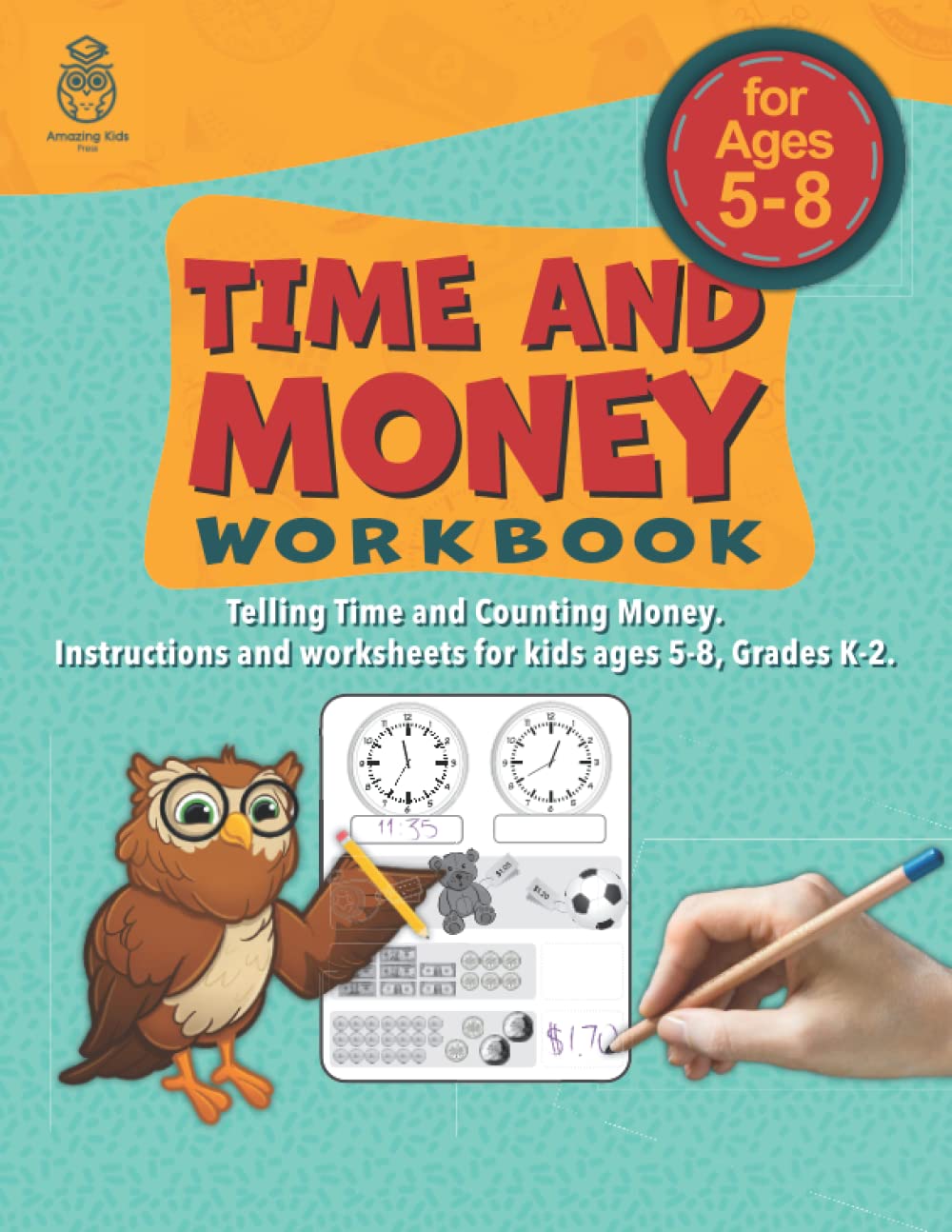 Mua Time and Money Workbook: Telling time and counting money ...