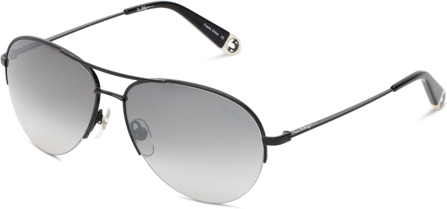 Amazon.com: True Religion Sunglasses Joey Aviator Sunglasses,Black ...