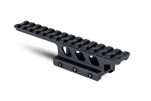 Monstrum Shrapnel Offset Picatinny Riser Mount with Recoil Stop Base ...