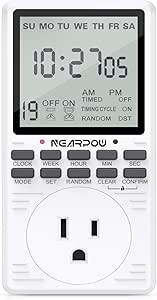 Outlet Timer, NEARPOW Multifunctional Programmable Timer with Countdown ...
