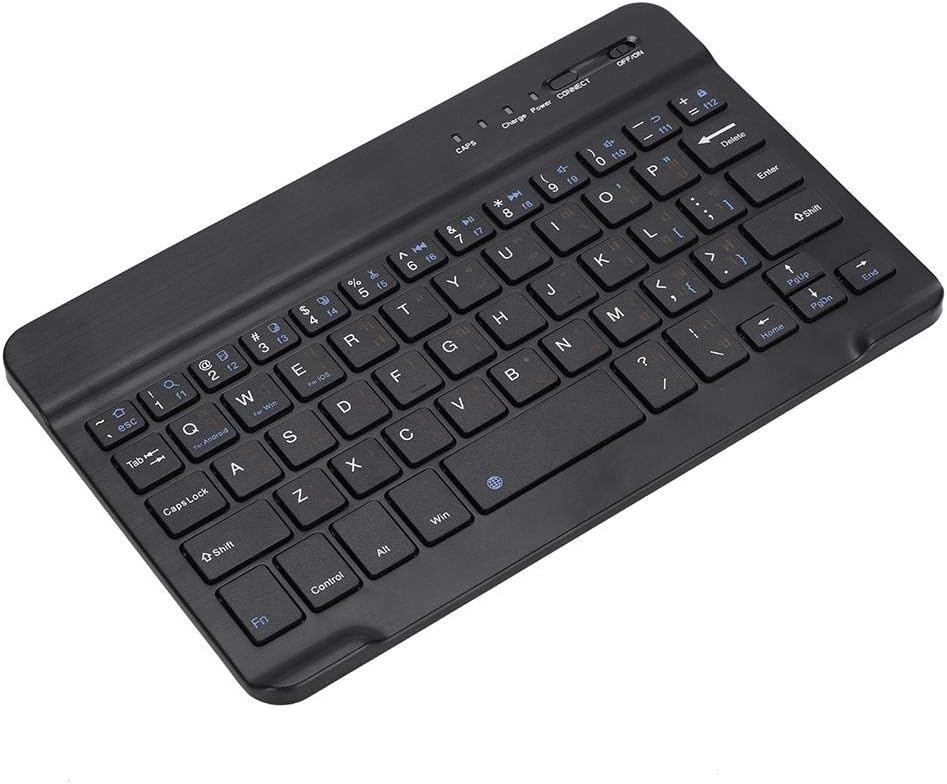 Arabic Wireless Keyboard, 7-inch Bilingual Ultra-Thin Scissor Bluetooth ...
